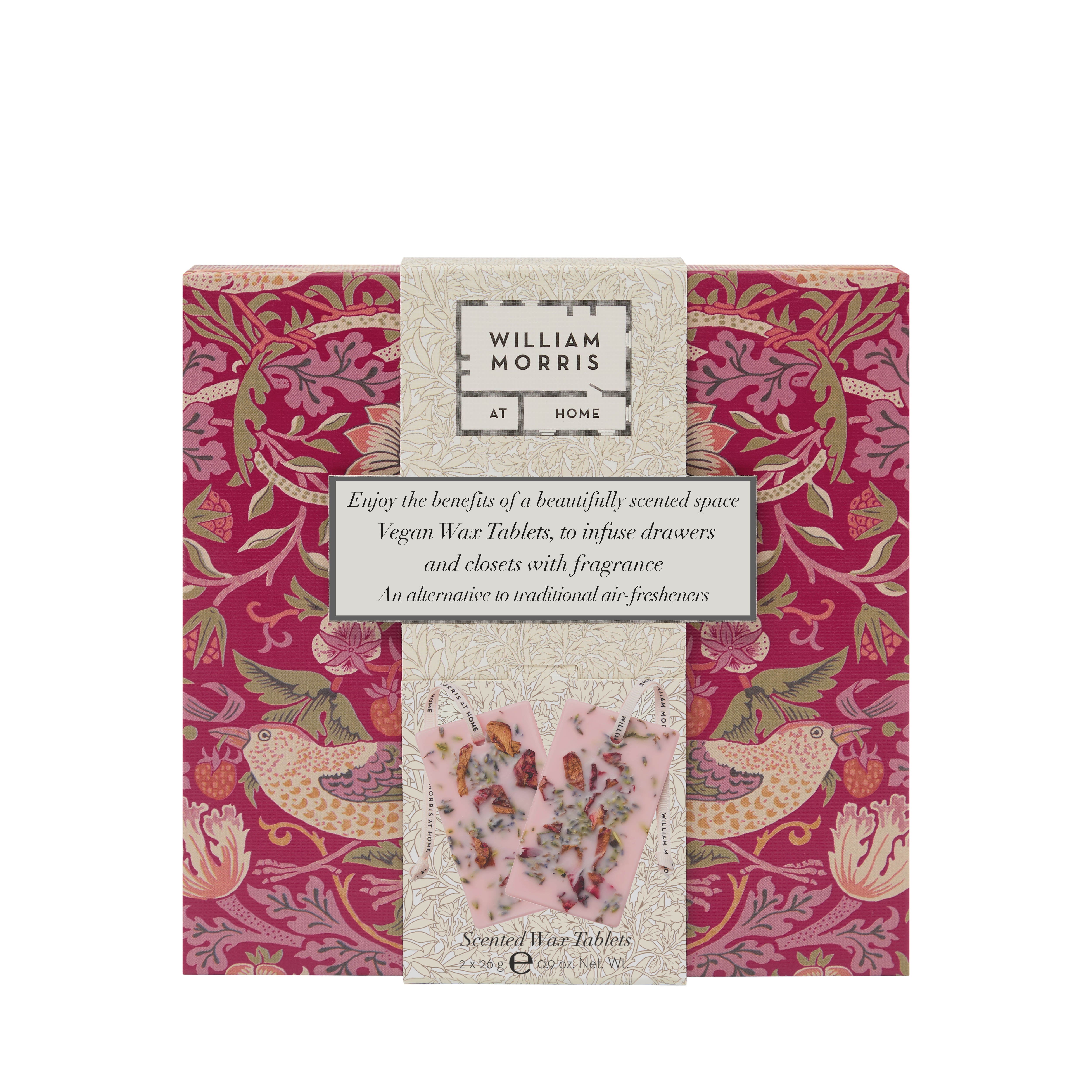 William Morris At Home Strawberry Thief Scented Wax Tablets – William ...